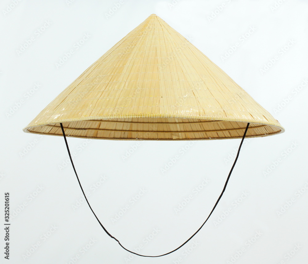 Vietnamese Hat, called a "non la", worn throughout southeast asia Stock ...
