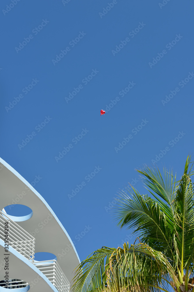 Miami Love Story Background Stock Photo | Adobe Stock