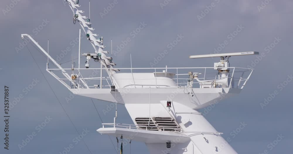 Cruise Ship Navigation / Weather Radar Instruments Stock ビデオ | Adobe Stock