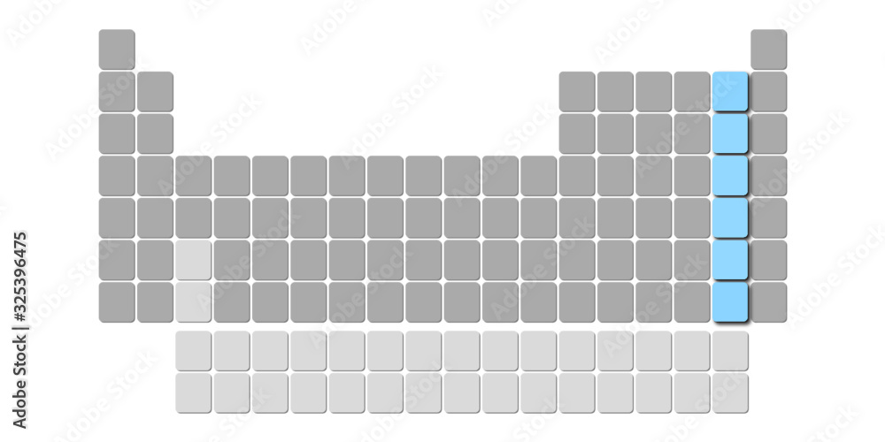 table of elements halogen group - chemistry and physics sciences ...