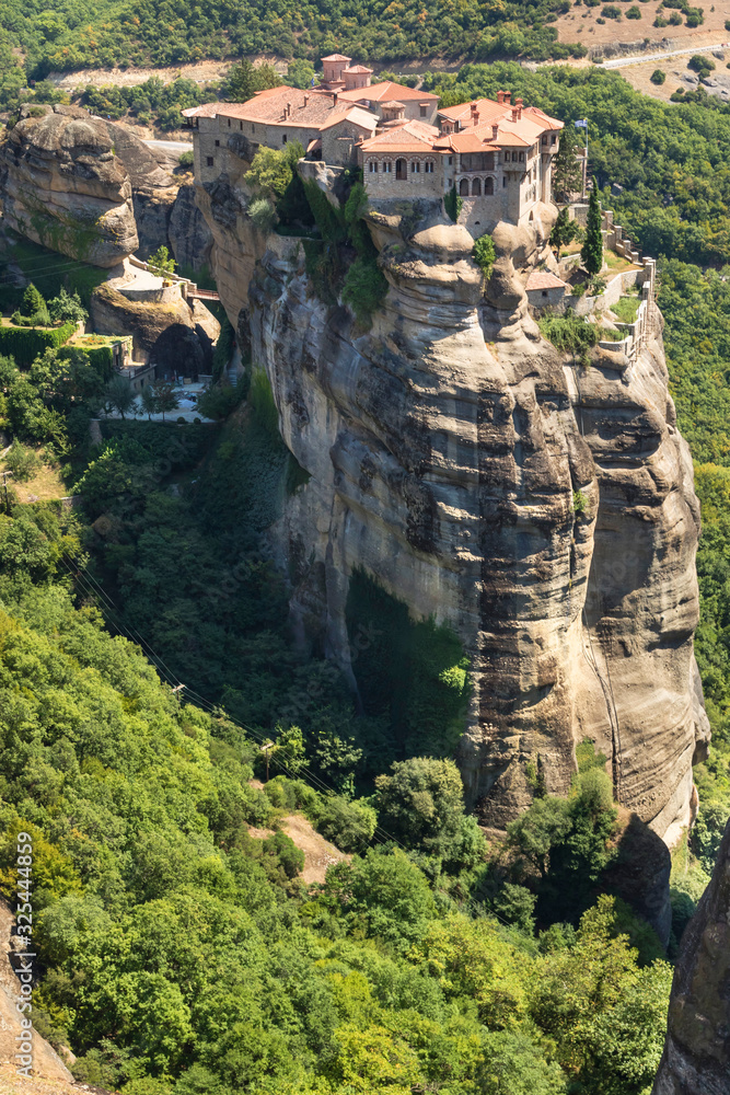 The Meteora - largest and most famous built complexes of Eastern ...