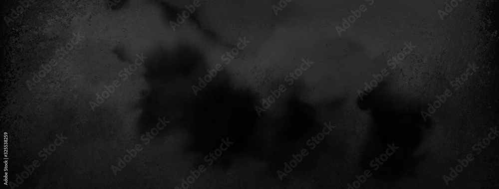 Black background with stained grunge texture design, elegant dark ...