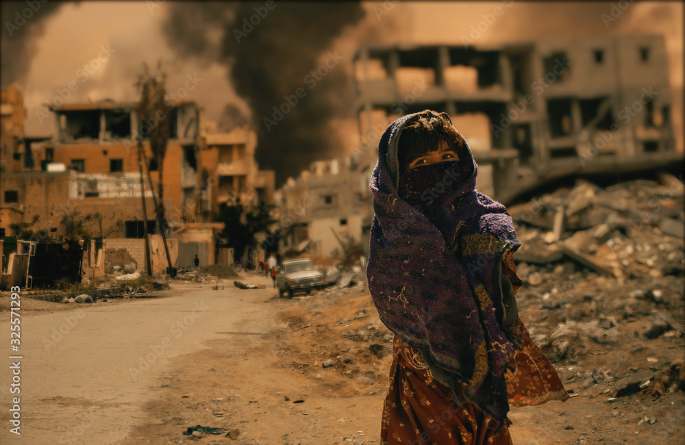 Homeless Child Crying