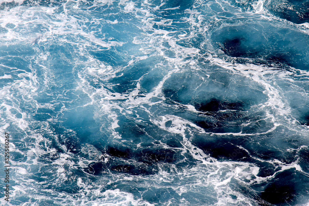 Dark Blue Ocean Waves