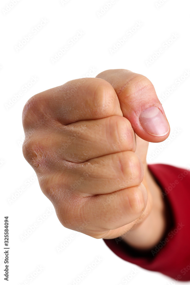 Angry Clenched Fist