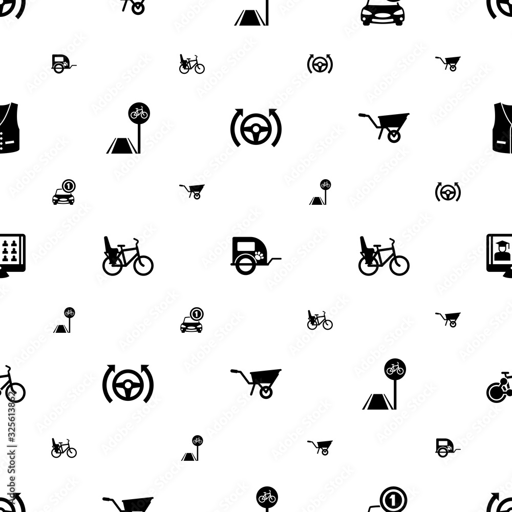 transport icons pattern seamless. Included editable filled Autopilot ...