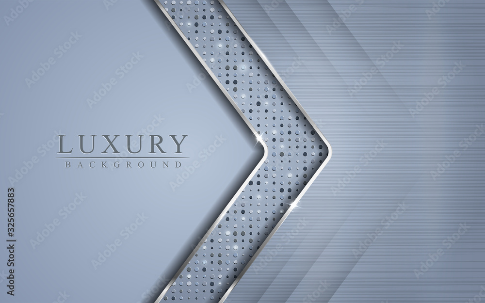 Light Blue And Silver Background