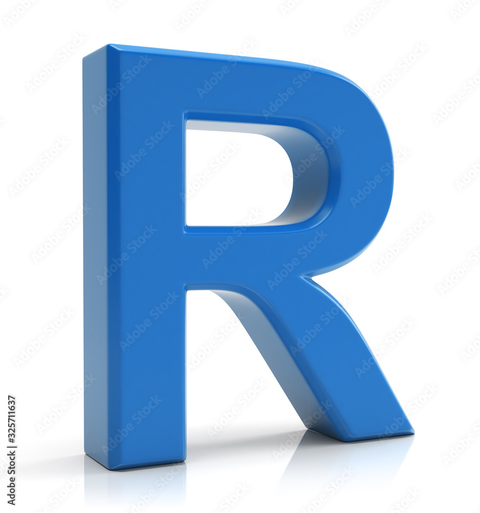 Letter R Stock Illustration | Adobe Stock