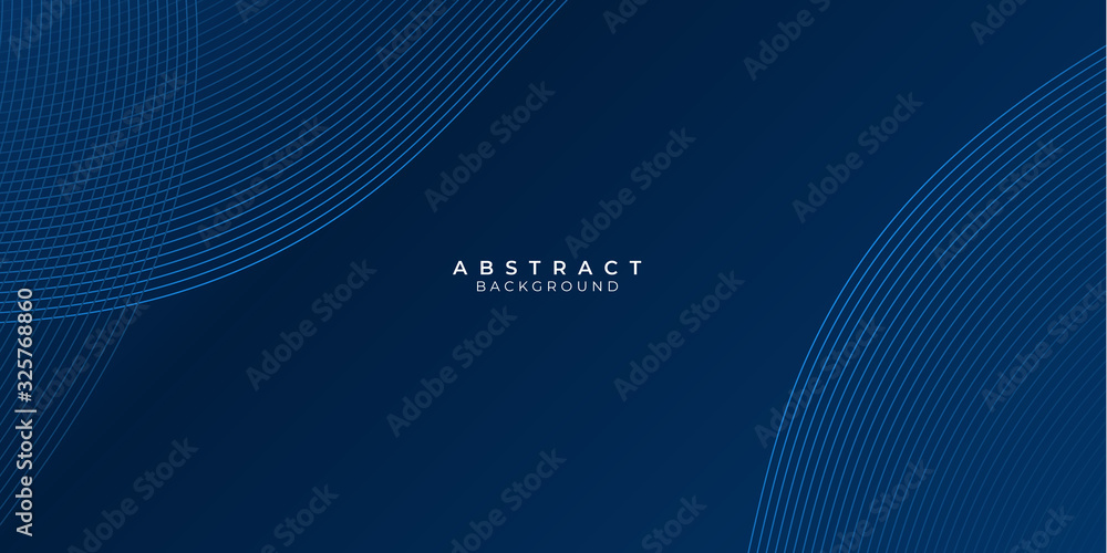 Abstract blue background with wave water circle spiral light texture ...