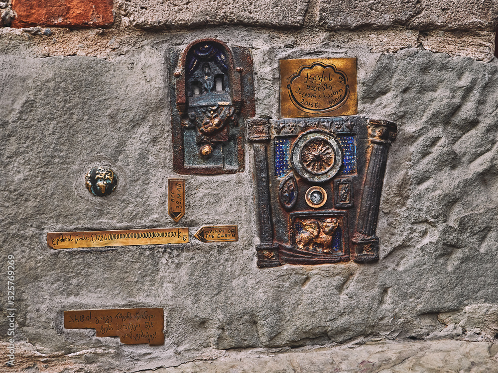The smallest clock in the world on the wall of the Leaning Tower of ...