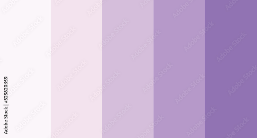 Purple color palette vector illustration Stock Vector | Adobe Stock