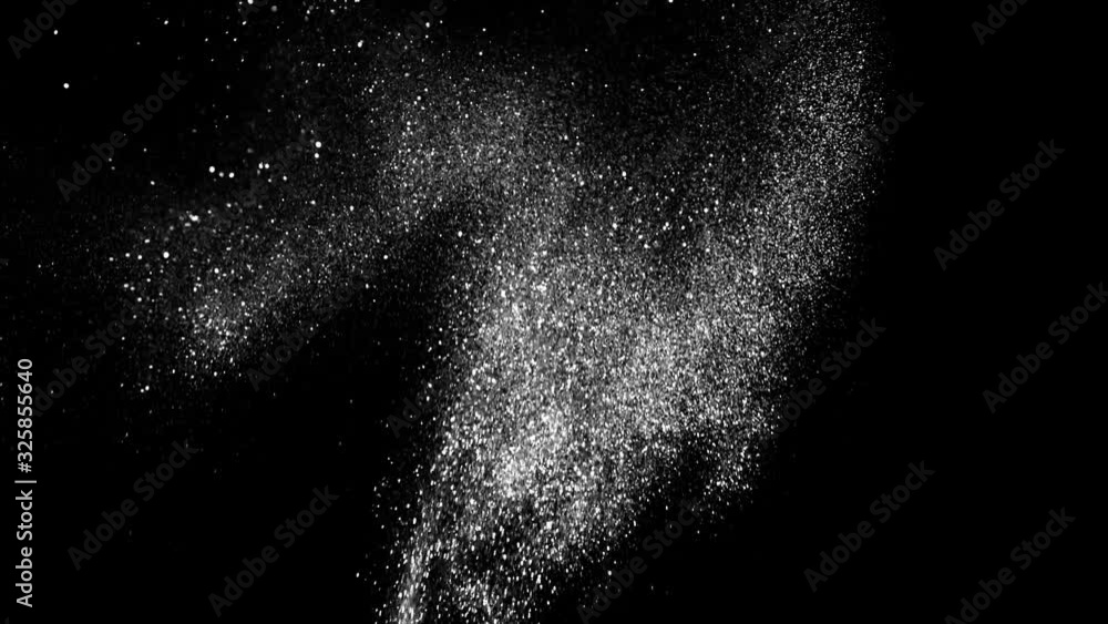 Gold glitter light wave, sparkling particles shine bokeh effect on ...