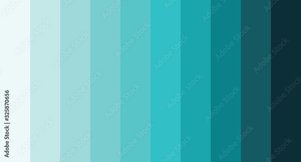 Blue color palette vector illustration Stock Vector | Adobe Stock