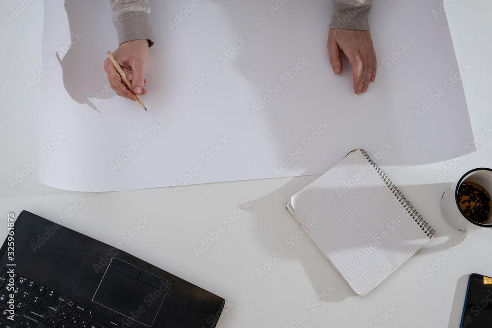 Planning for a New Project. Working with new startup project. Planning ...