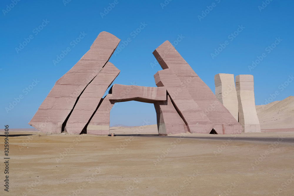 Gate of Allah in Ras Mohammad national park in Egypt Stock Photo ...