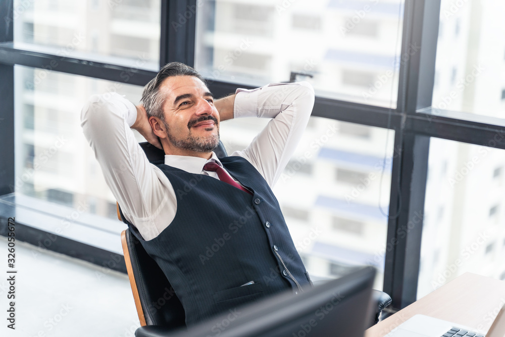 Relaxed Happy People