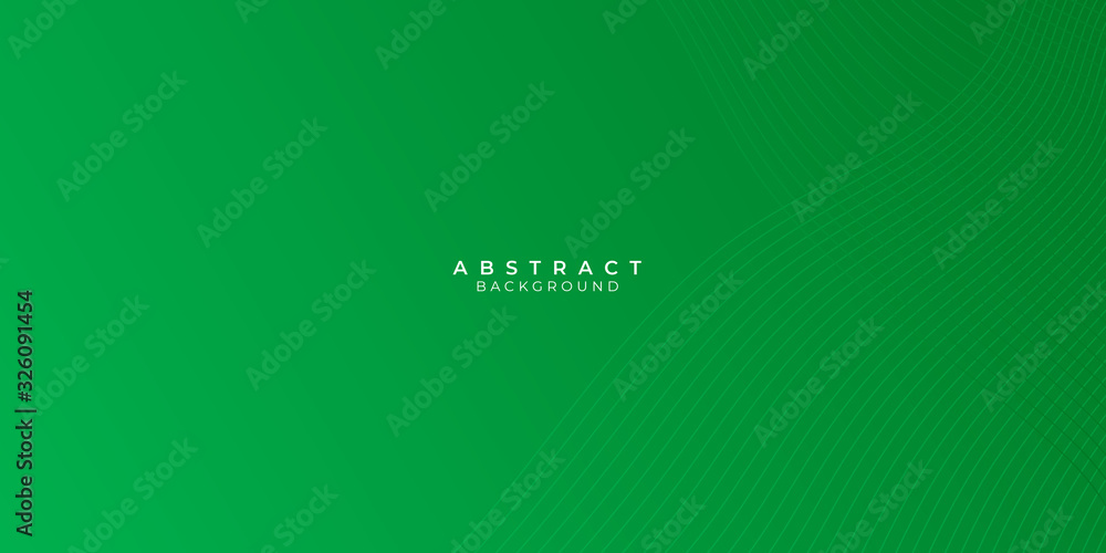 Green line pattern abstract background for presentation slide. Vector ...