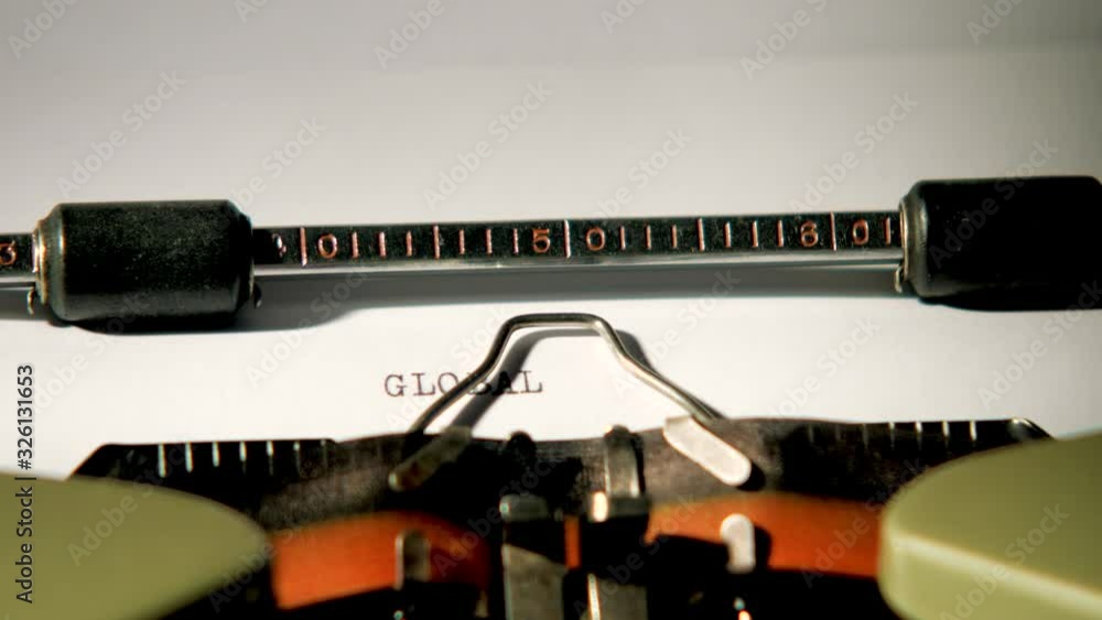 Global typewriter 4K Visual Resource high res graphic resource ...
