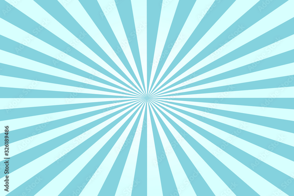 An abstract blue sunburst background image. Stock Illustration | Adobe ...