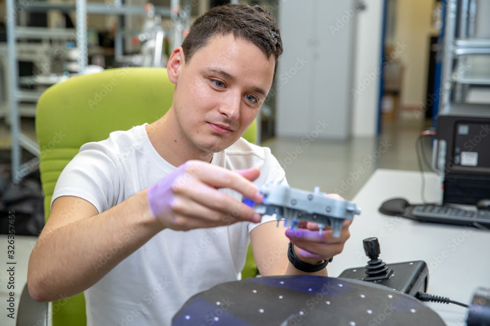 technically professional machine for 3D scanning and measurement of ...