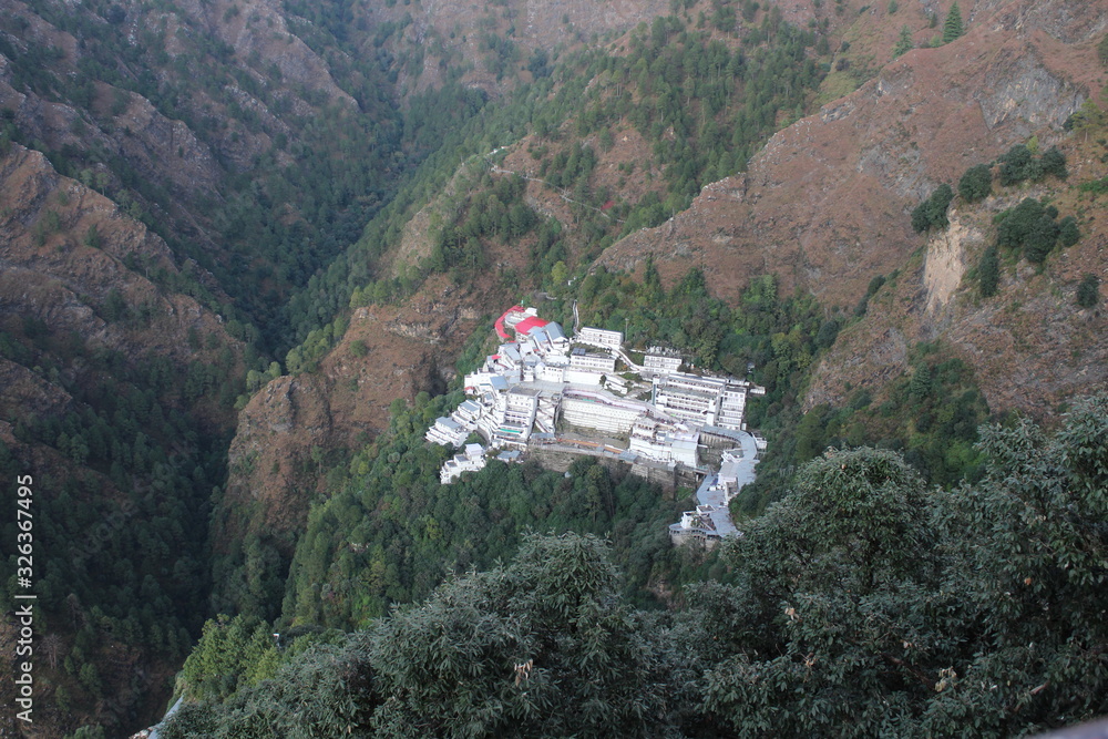 Vaishno Devi Mandir is a Hindu temple dedicated to the Hindu Goddess ...