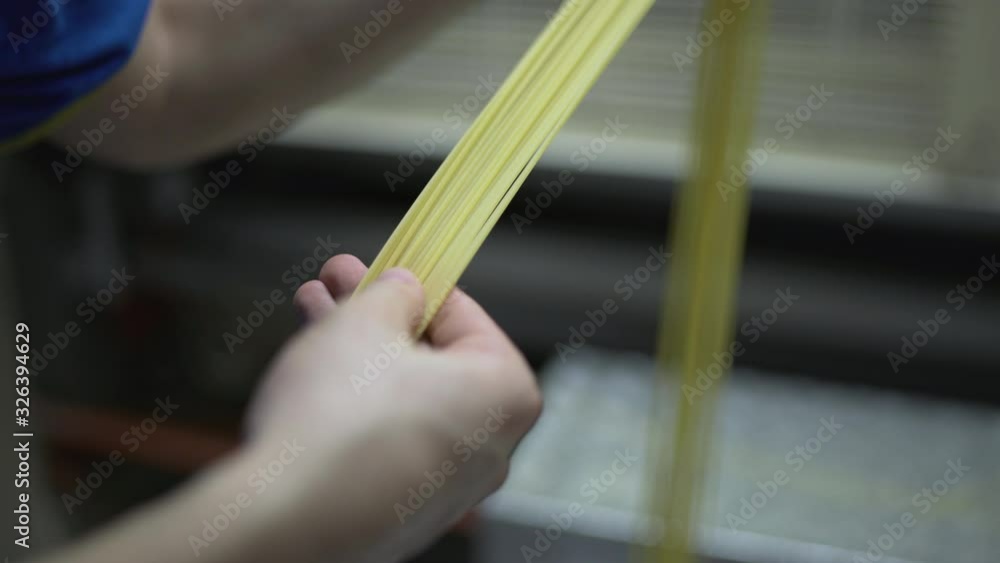 Quality control manager worker checking examining the quality of the ...