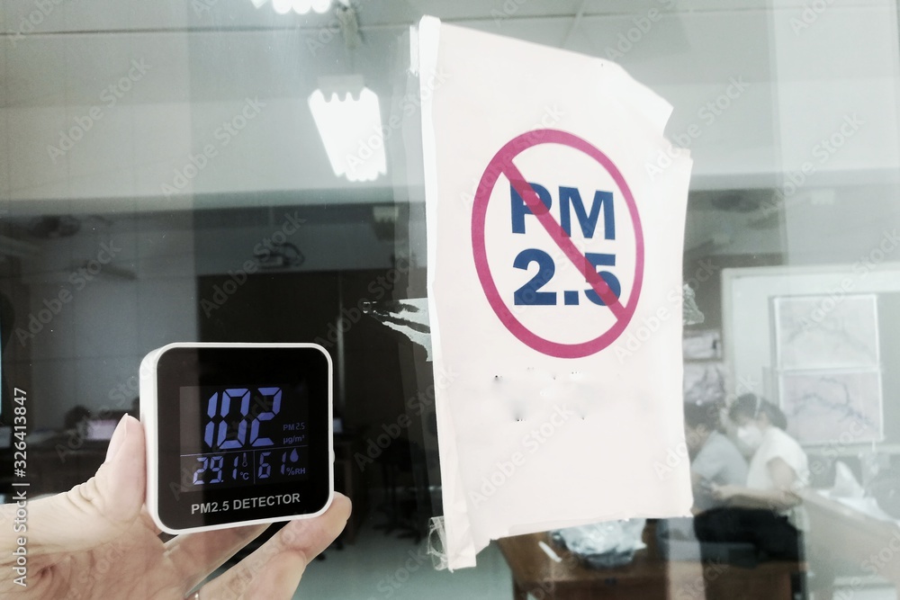 Fail attempt to control indoor air quality. air pollution dust ...