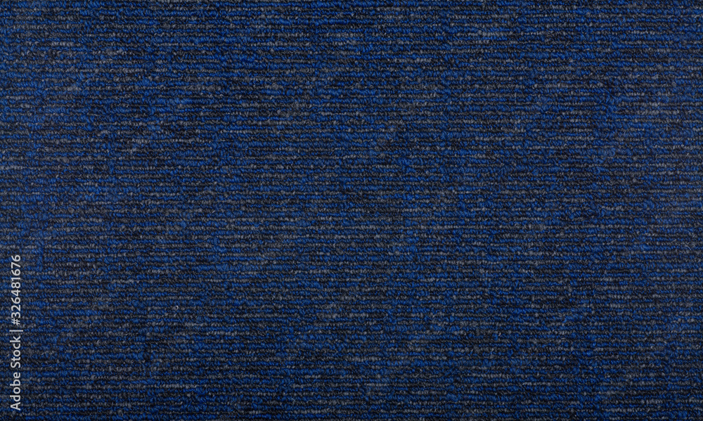 Carpet covering background. Pattern and texture of blue colour carpet ...