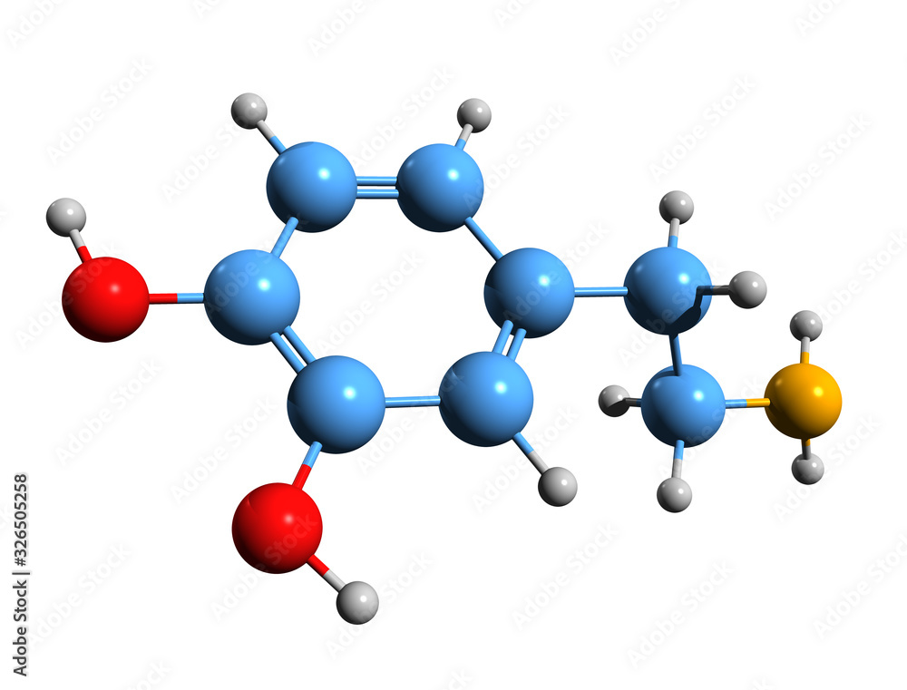 3D image of cocaine skeletal formula - molecular chemical structure of ...