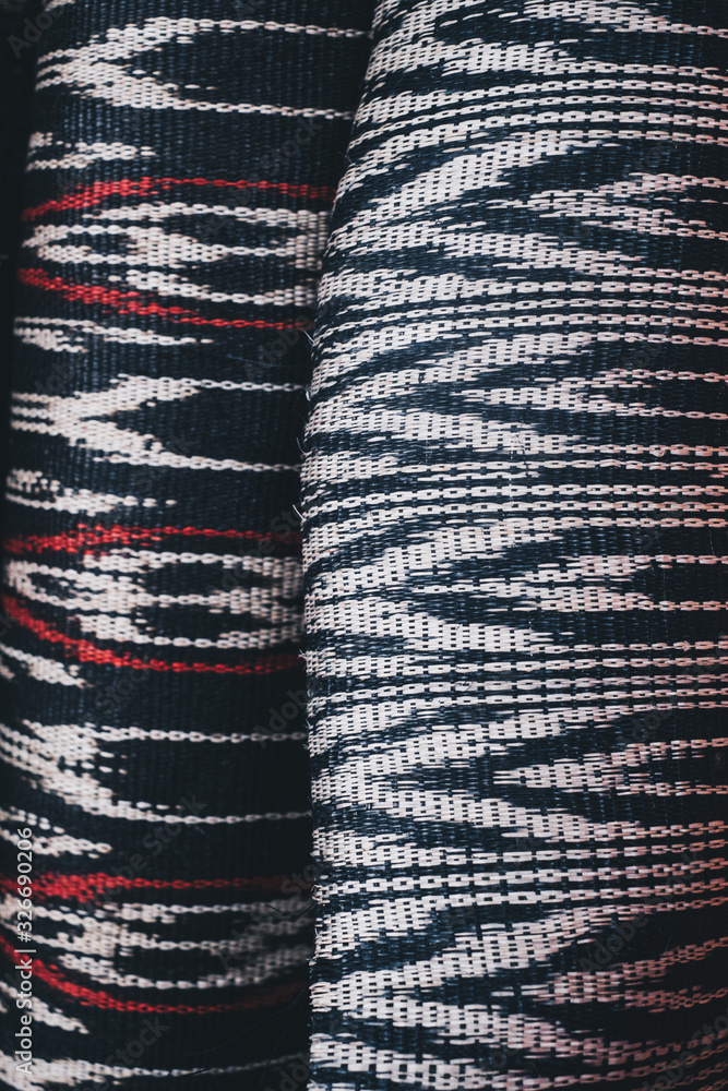 Handwoven T'nalak, made from the Abaca fiber AKA Manila hemp, a strong ...