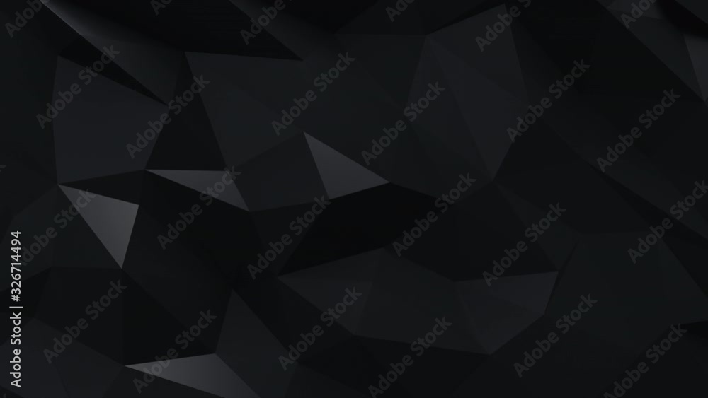 Abstract Triangle Background Random Motion 3d Loopable Animation 4k ...