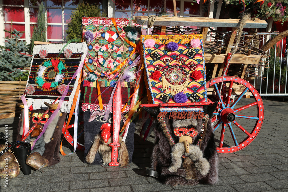 Moscow Maslenitsa Festival, Russia. Traditional national celebration in ...