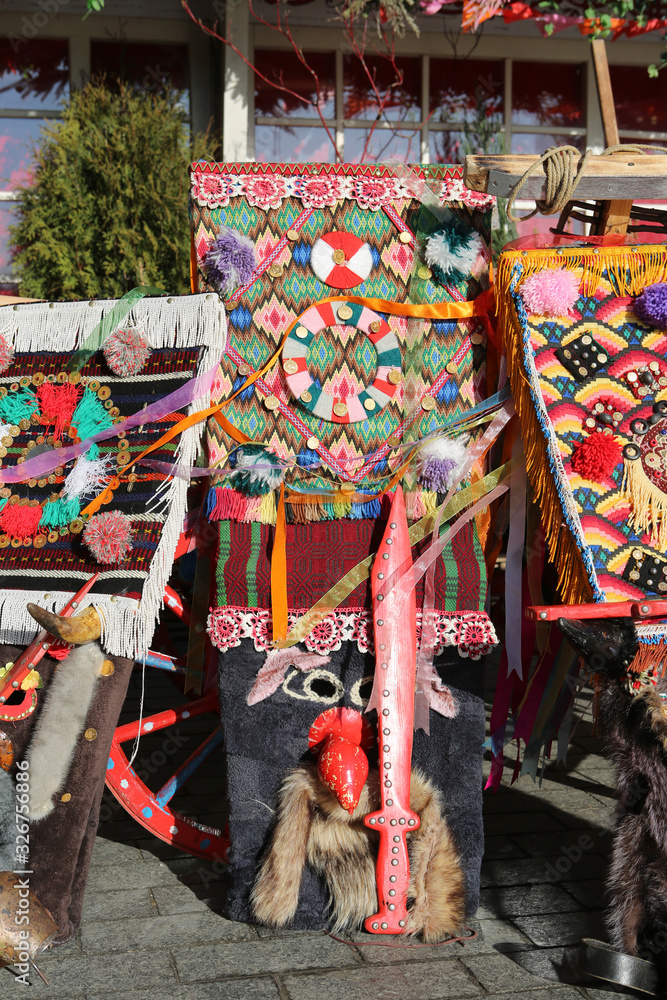 Moscow Maslenitsa Festival, Russia. Traditional national celebration in ...