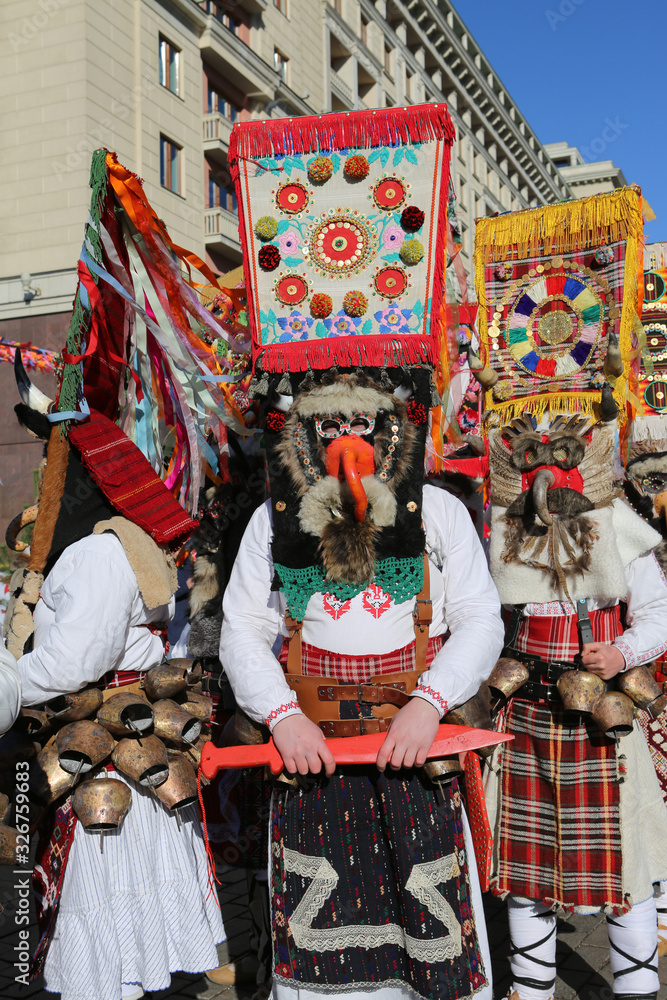 Moscow Maslenitsa Festival, Russia. Traditional national celebration in ...