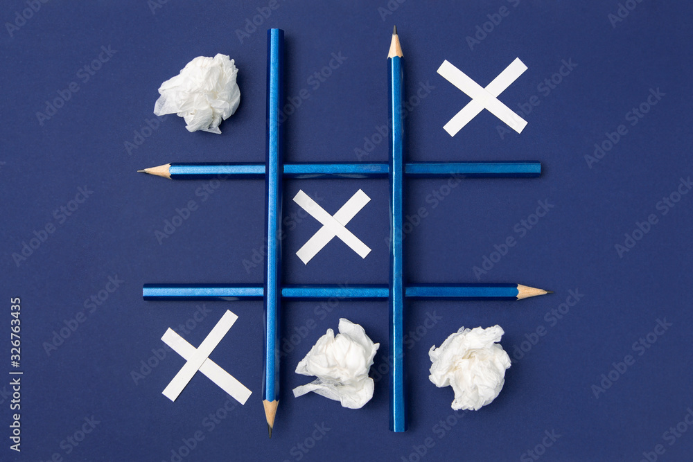 Tic Tac Toe Napkin