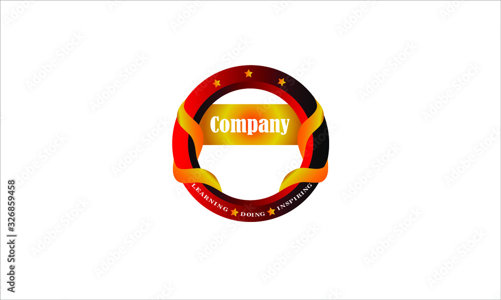 vector illustration of icon, vector logo for the academy Stock Vector ...