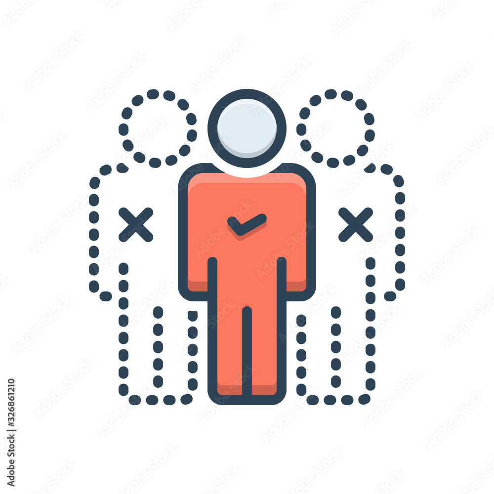 Color Illustraction Icon For Absentees Stock Vector Adobe Stock color-illustraction-icon-for-absentees-stock-vector-adobe-stock