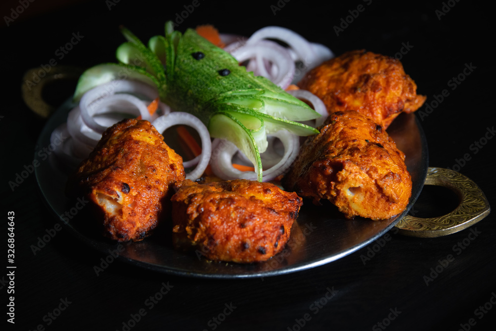 Tawa fish a punjabi recipe as starters served in north indian style ...