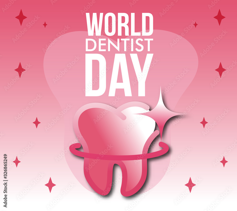 World Dentist Day Campaign Vector Illustration. 6 march - dentist`s day ...
