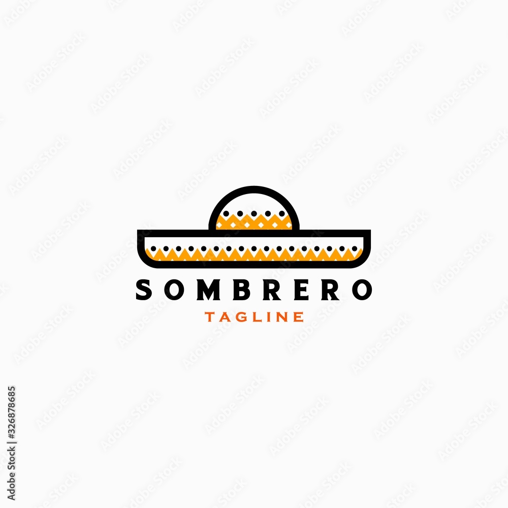 sombrero logo design inspiration . mexico hat logo design inspiration ...