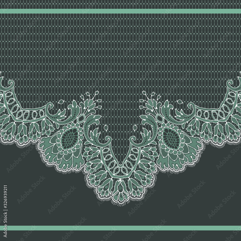 Vector Romantic Lace Frame. Vintage Classic victorian Lace Frame. Stock ...