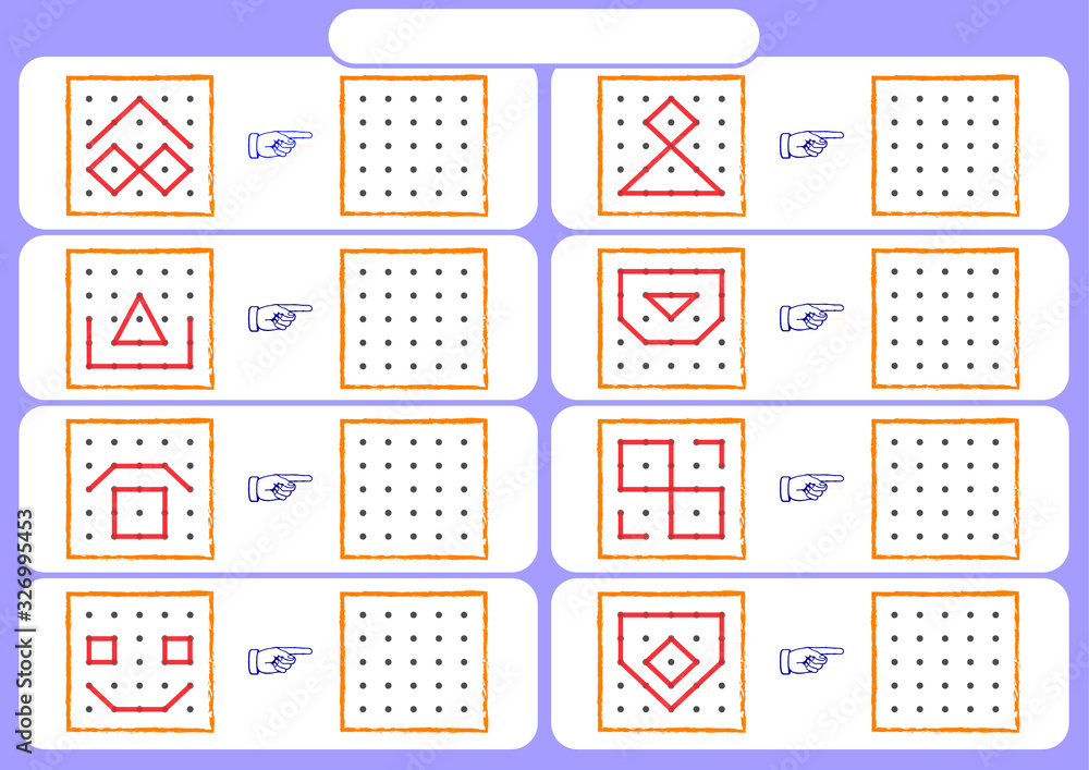 Vetor de worksheet for preschool kids, Dot to dot copy practice, copy ...