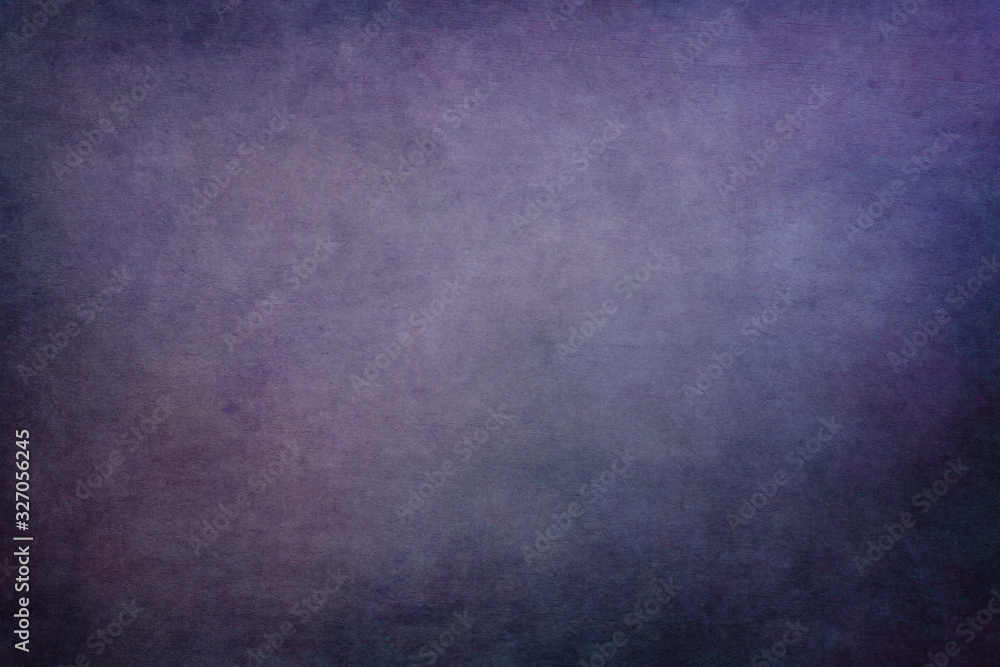 Abstract blue stained paper texture background or backdrop. Empty blue ...