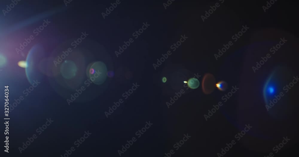 Light Leak Cine Lens 20mm Lens Flares for Film and Movie. Bright Lens ...