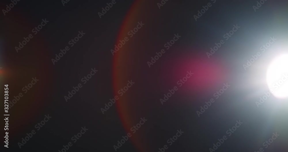 Light Leak Cine Lens 55mm Lens Flares for Film and Movie. Bright Lens ...