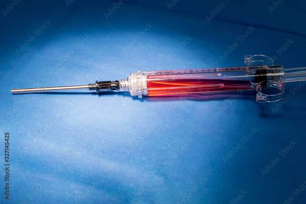 jeringa y aguja de infusión intramuscular e intravenosa para vacunas e ...
