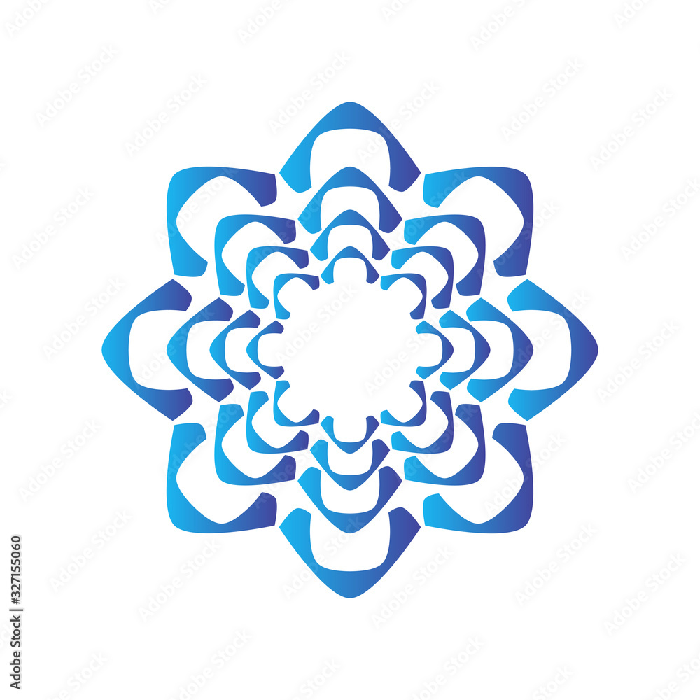 octagon logo vector Stock Vector | Adobe Stock