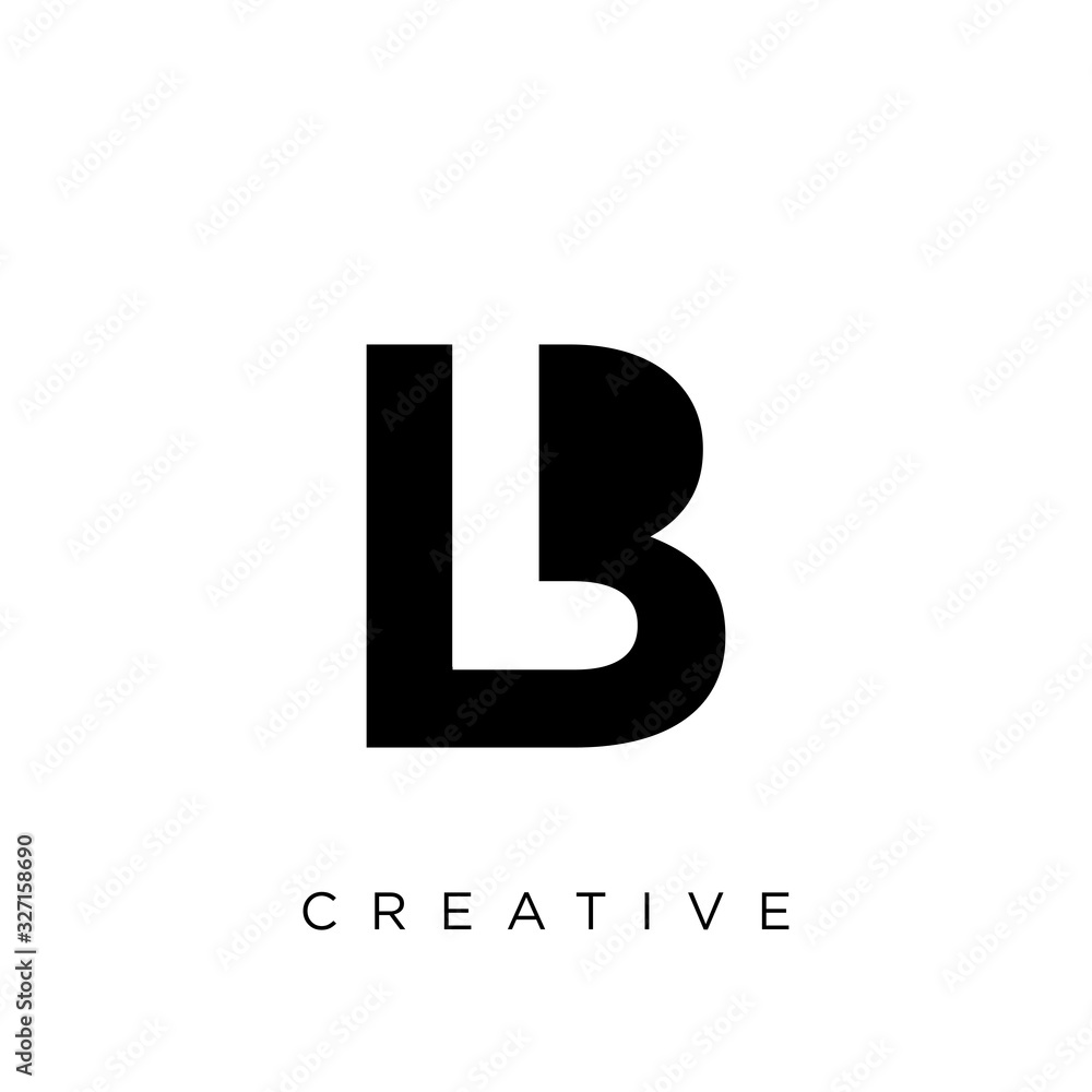 lb logo design vector icon Stock Vector | Adobe Stock