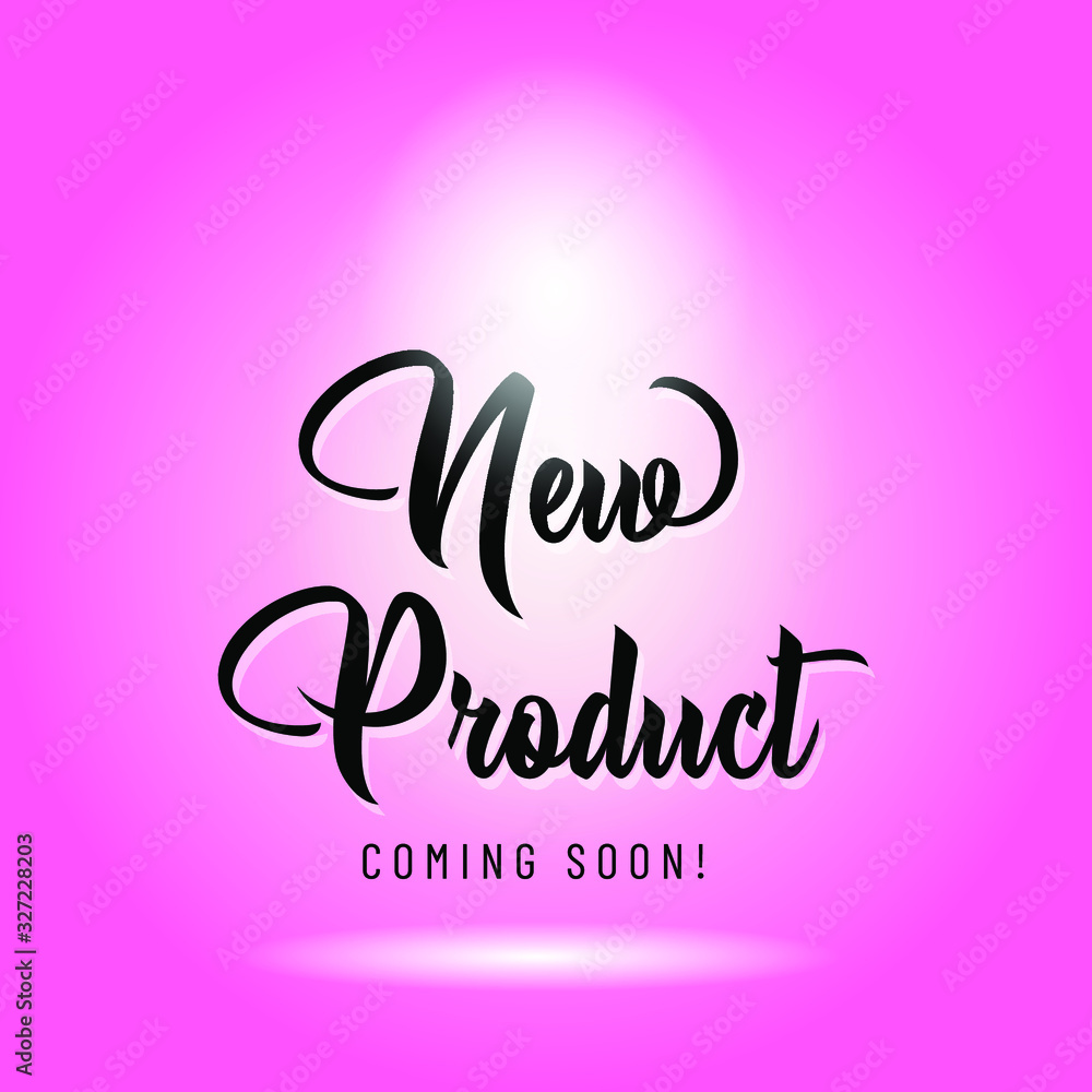 New product coming soon poster background design vector eps 10 Stock ...