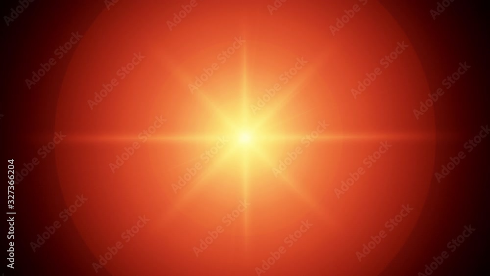 Red Lens Flare Hd